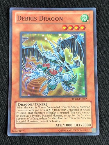 YUGIOH DEBRIS DRAGON TU04-EN002 SUPER (NM) | eBay
