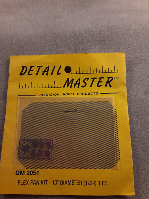 DETAIL MASTER FLEX FAN 13" KIT 1:24 1:25 Models DM2051 | eBay
