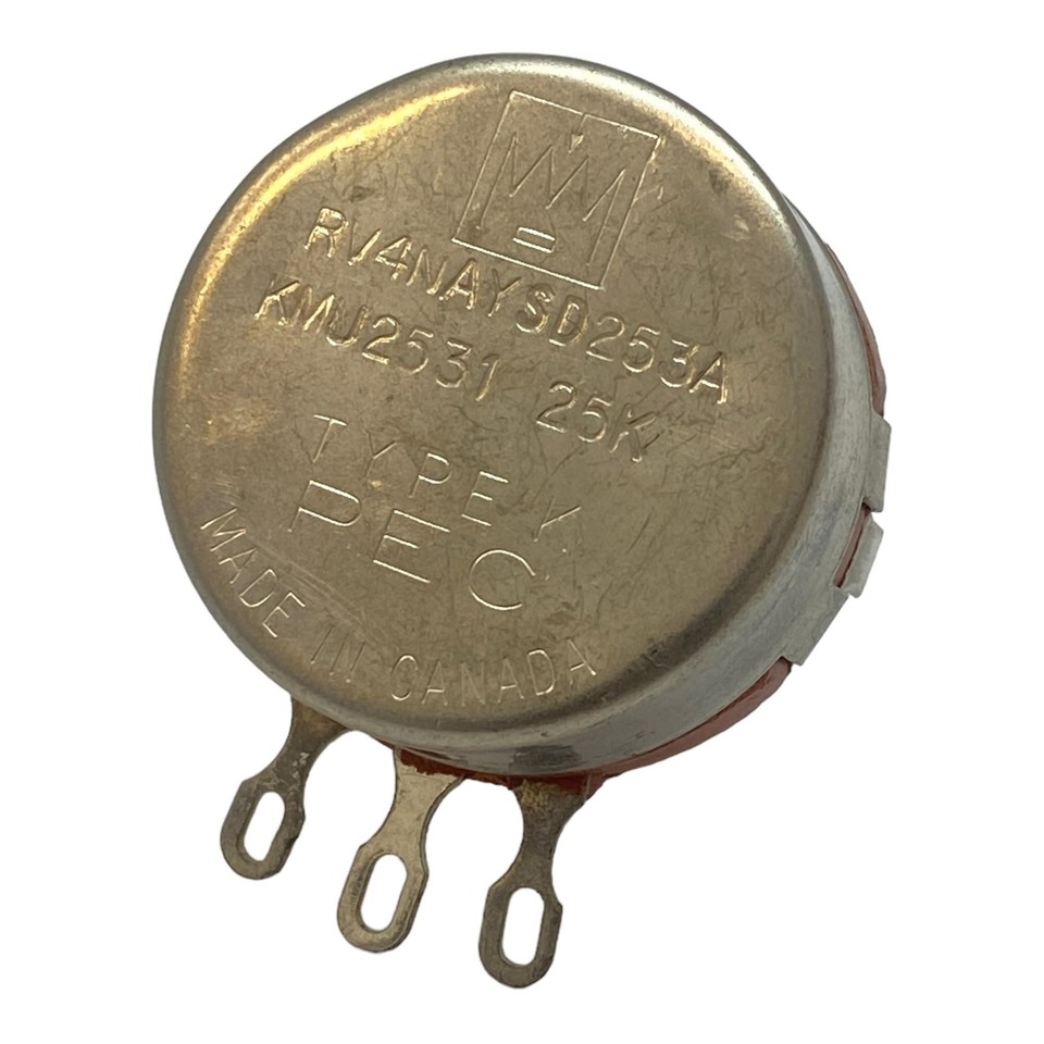 25Kohm 25K 2W Linear Metal Potentiometer Type K RV4NAYSD253A | eBay