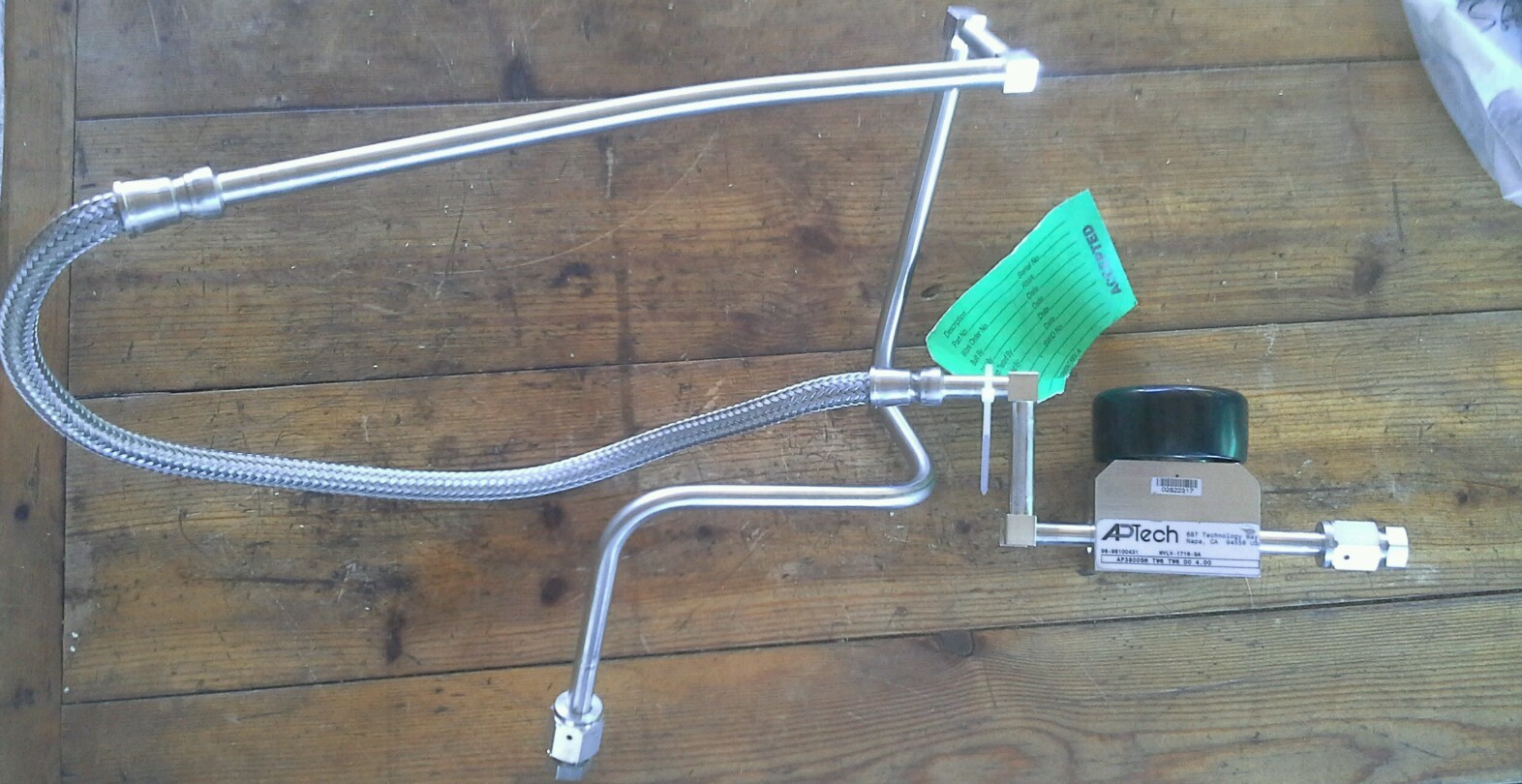 AP Tech AP3800SM Manual Springless Diaphragm Valve 250 PSI Max for sale ...