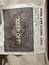 off White X IKEA "keep Off' Rug Virgil Abloh - BRAND for sale online | eBay