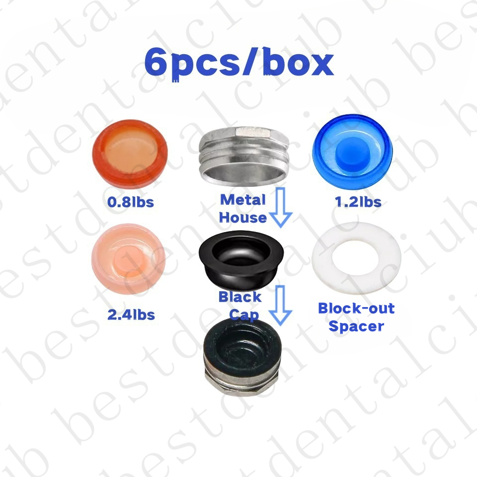 10Kits Dental Overdenture Locator Abutments Retention Caps Implant ...