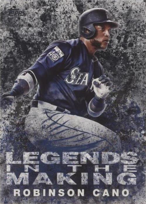 2018 Topps - Legends in the Making Series 1 Robinson Cano #LTM-RC Black ...
