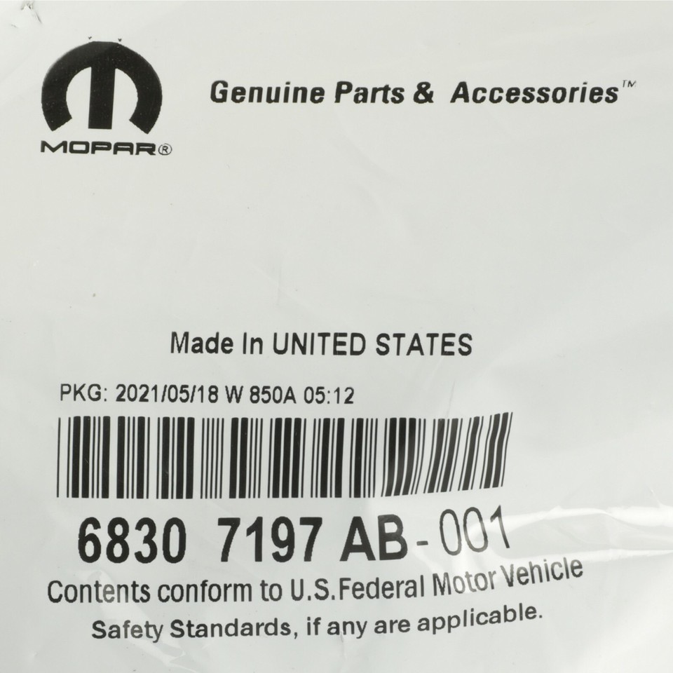 2019-2024 RAM 1500 REAR WHEEL OPENING SPAT LEFT DRIVER OEM NEW MOPAR ...