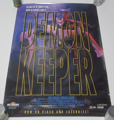 Demon Keeper Video Movie Poster Horror Katrina Maltby Mike Lane Vintage 90s | eBay