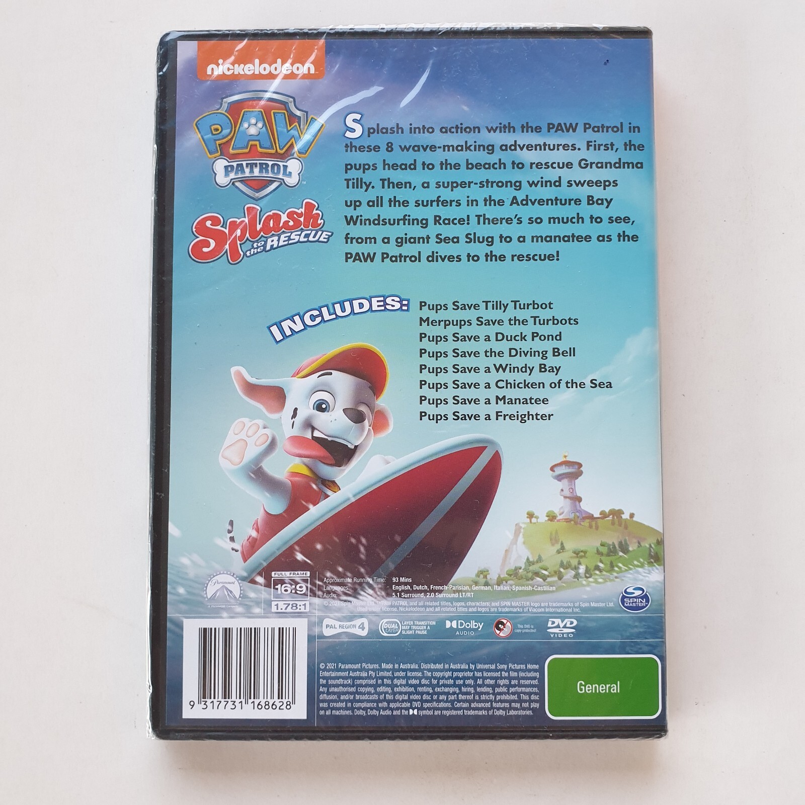 Paw Patrol-Splash to the Rescue (DVD, 2021) for sale online | eBay
