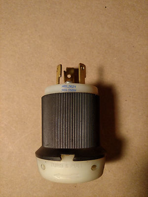 HBL2621 Hubbell Connectors 2P3W, 30A 250V L6-30P | eBay