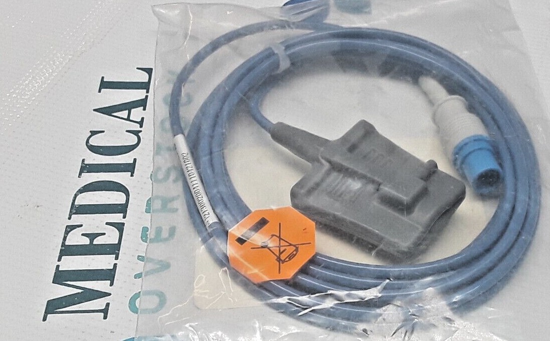 REUSABLE Sp02 SENSOR U410S-230 - 9ft CABLE - ADULT SOFT - NEW | eBay