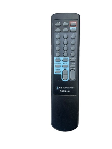 Element Remote, Model ESTR200 Remote Control | eBay