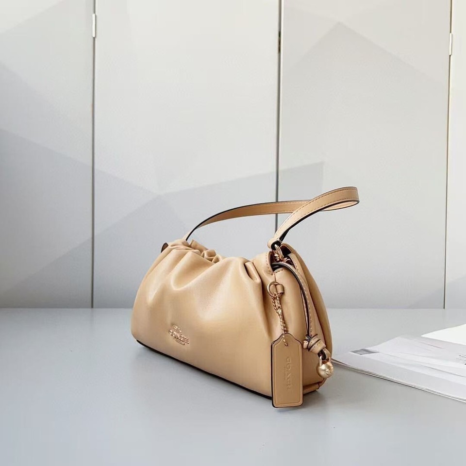 COACH Faye Shoulder Bag CV529 Outlet New Rushing Tan | eBay