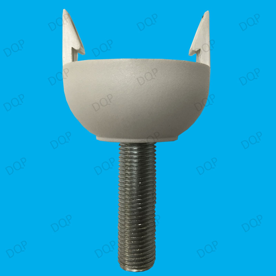 4x M10 70mm x 10mm Allthread Hollow Threaded Rod Tube For Electrical ...