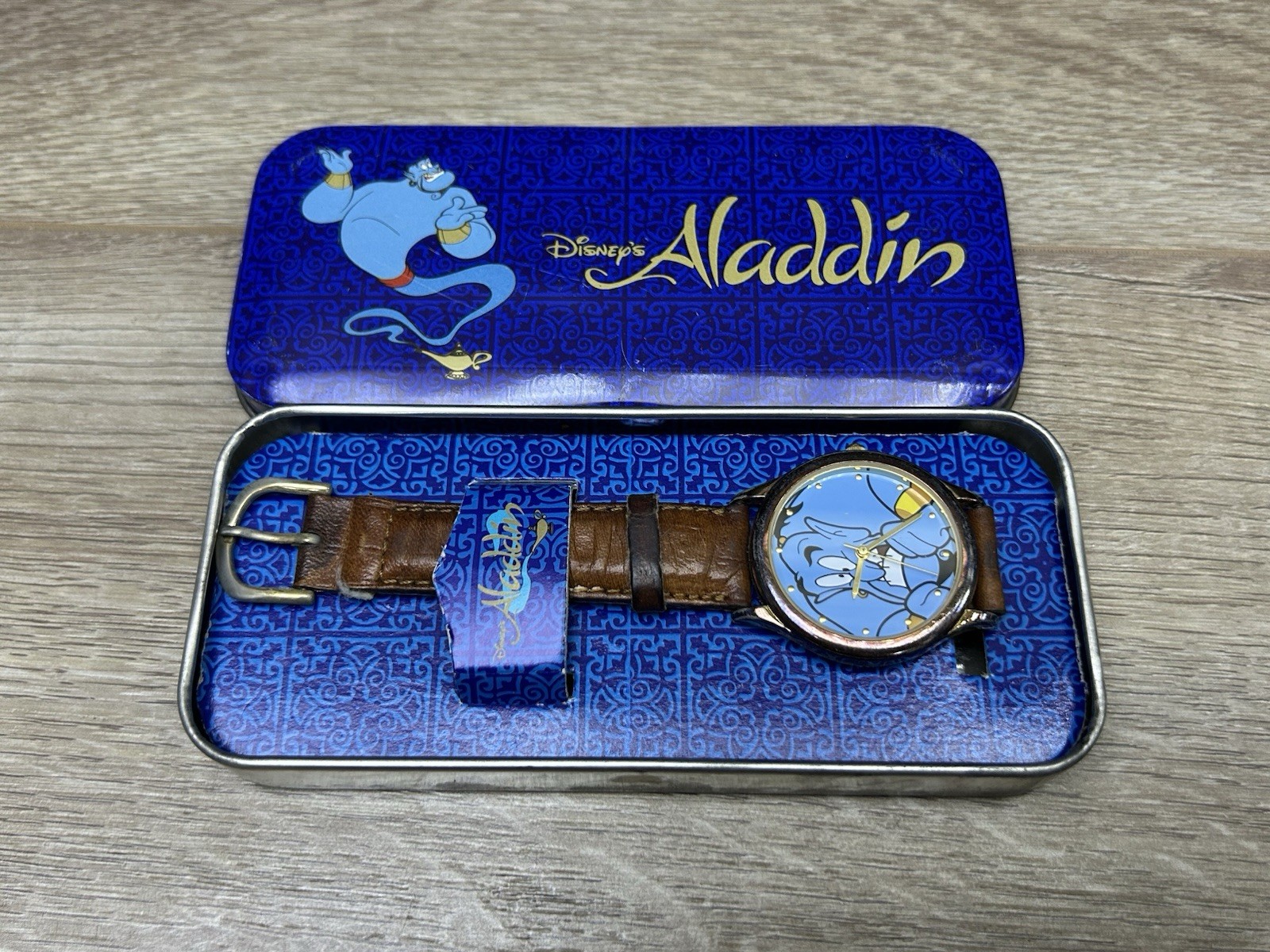 Rare Vintage 1990’s Walt Disney Aladdin Genie Fossil … - Gem