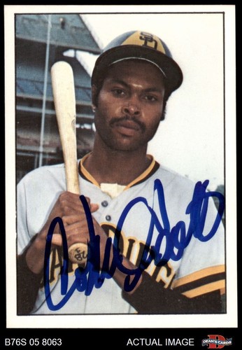 1975 SSPC #131 John Scott Padres AUTO Signed | eBay