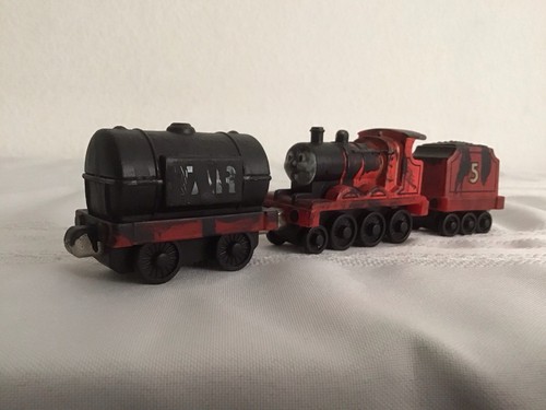 Take Along Thomas The Tank Engine CUSTOM - Dirty Objects James & Tar ...