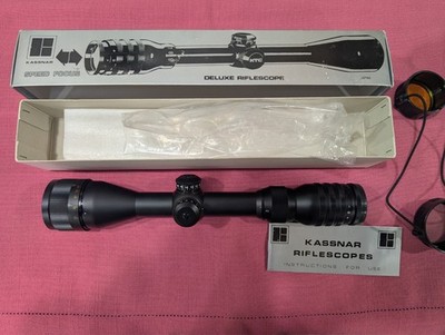 RARE Kassnar Japan 3-9X40mm Target Knobs AO Military Reticle Sniper ...