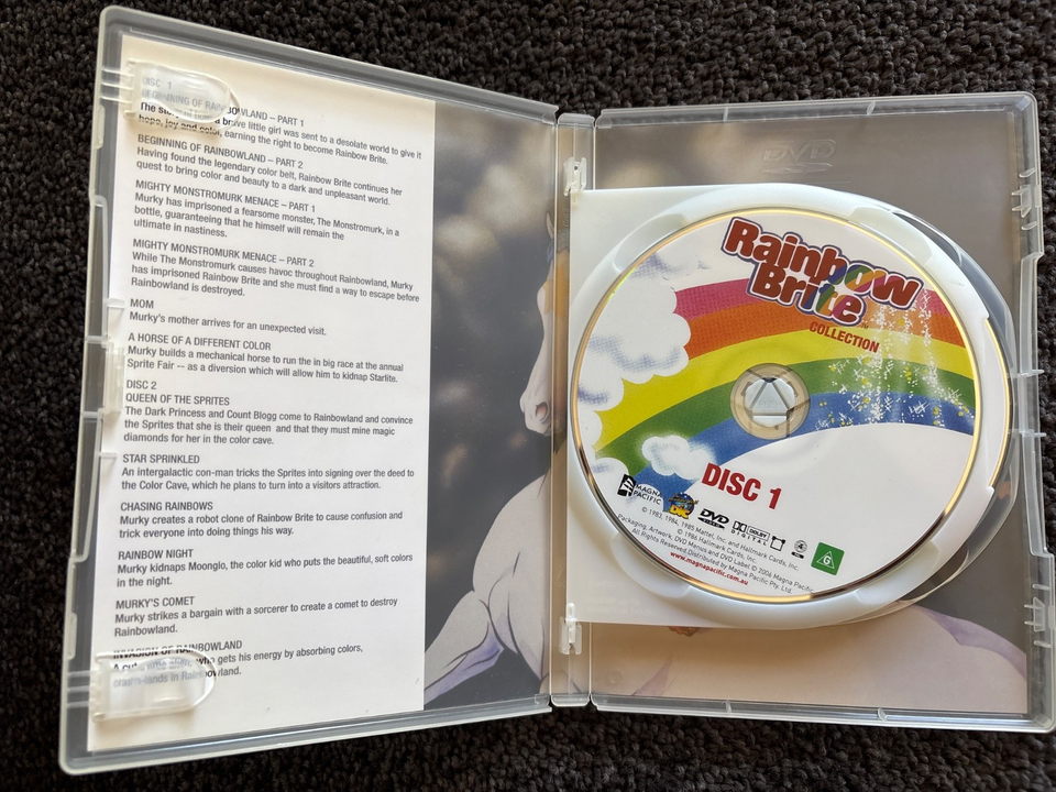 Rainbow Brite Collection DVD Region 4 1984 Free Postage | eBay Australia