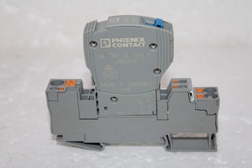 Disjoncteur thermomagnétique PHOENIX CONTACT CB TM1 1A SFB P 2800836 | eBay