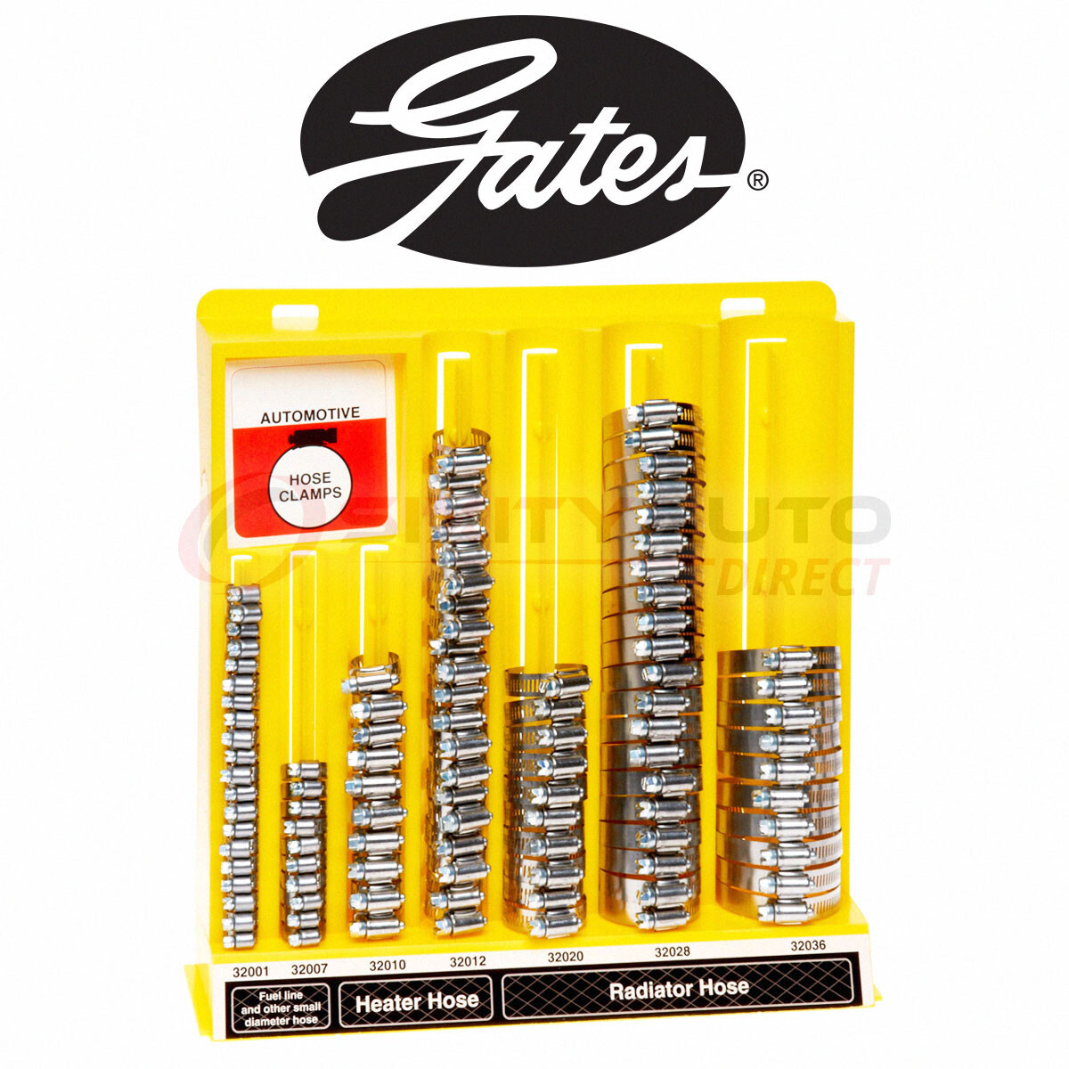 Gates 91191 Hose Clamp Merchandiser for 91191 Auto Repair Replacement ...