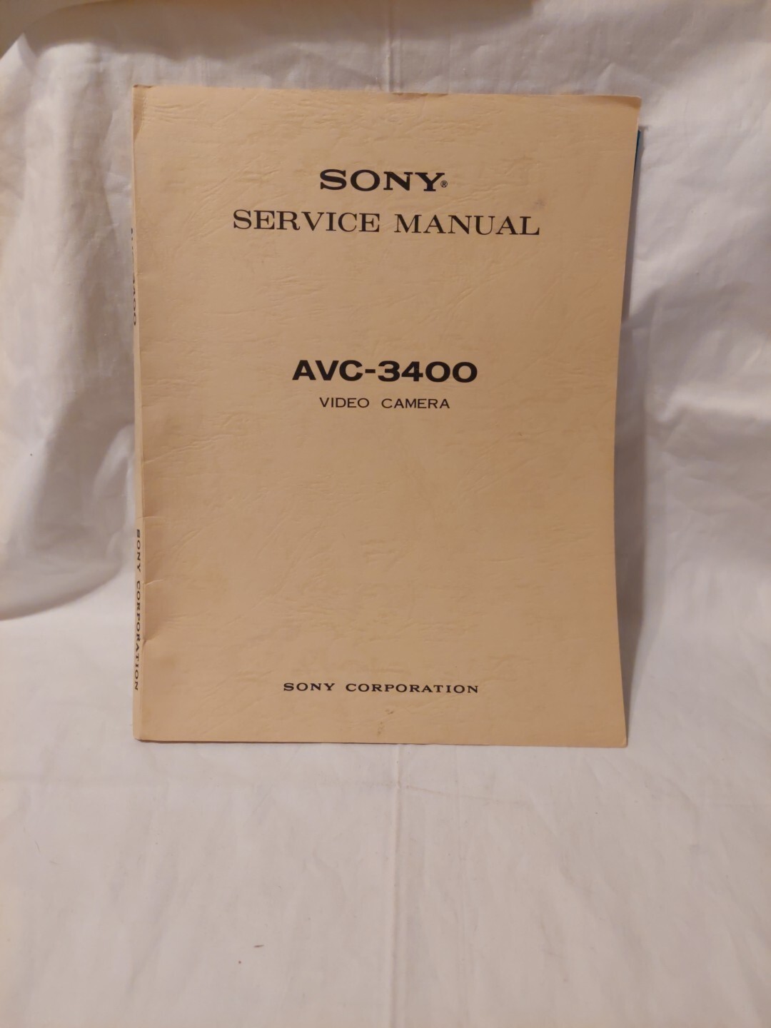 Sony Avc-3400 12vdc Vintage Videocorder Camera Missing Handle "ak" for ...