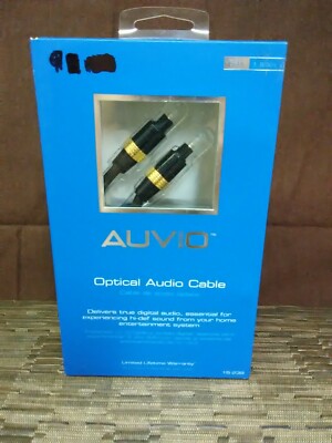 AUVIO 6Ft Optical Audio Cable (15-239) | eBay