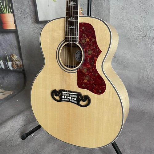 6 String 43" J200 Solid Spruce Top Acoustic Electric Guitar Rosewood ...