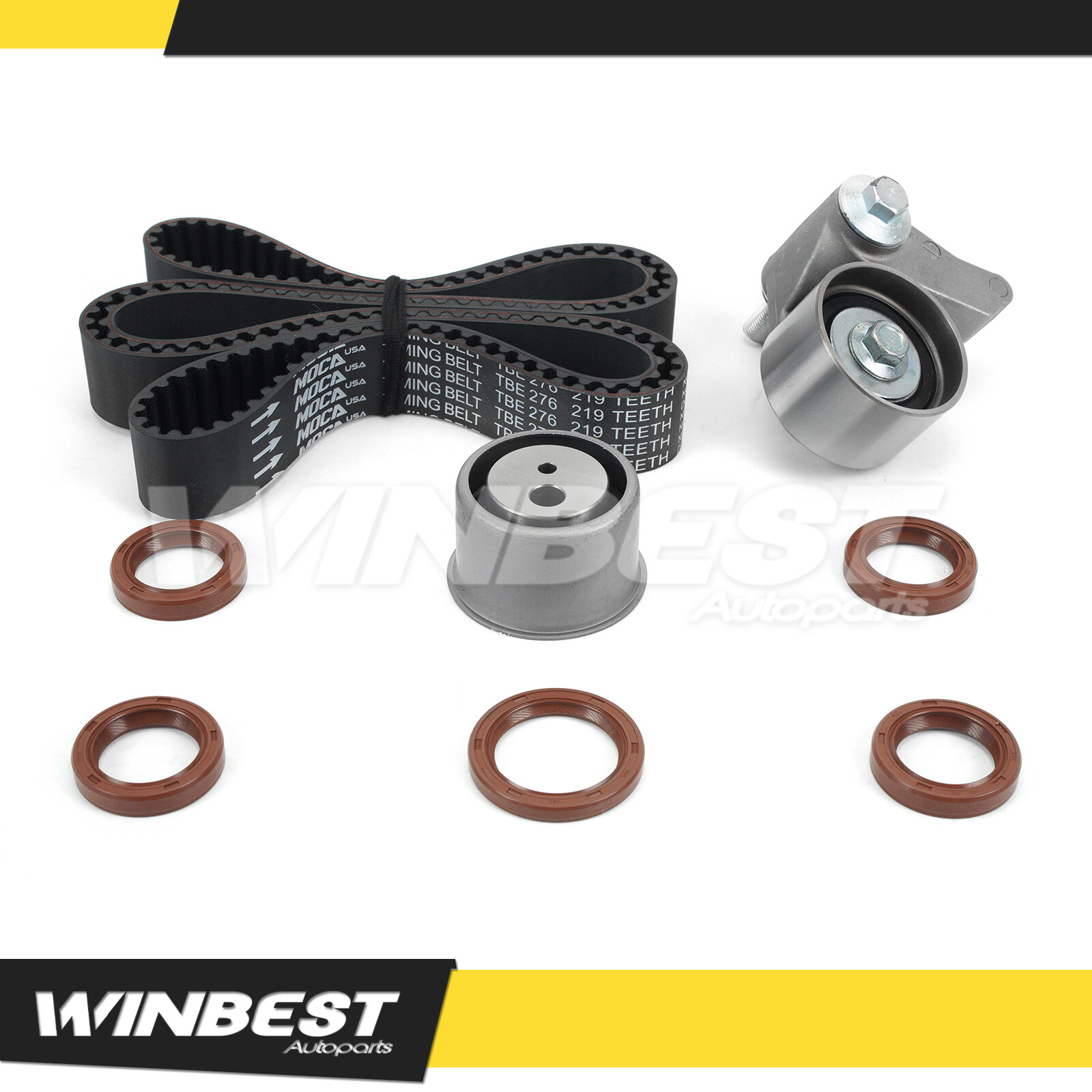 Timing Belt Kit for 2006-2010 Hyundai Santa Fe Kia Optima Rondo 2.7L ...