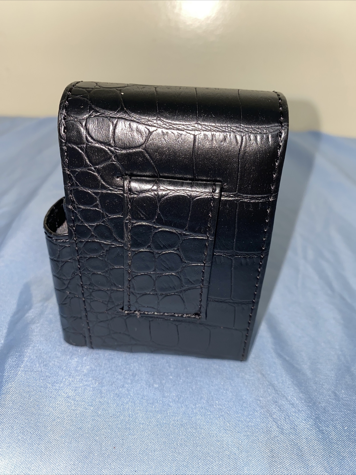 Fujima Leather Wrap Cigarette Pack Holder With Lighter Holder Textured ...