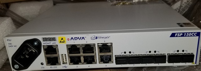 ADVA FSP 150CC-GE114 / 1078904620-01 Networking Module Fast Shipping ...