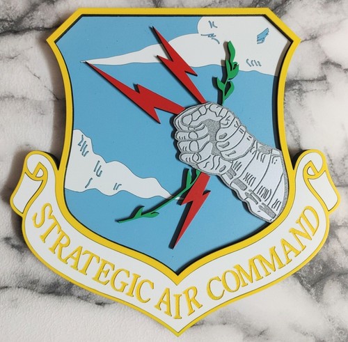 8" US Air Force Strategic Air Command Plaque Offutt AFB SAC | eBay