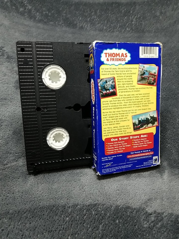 Thomas & Friends Best of Thomas VHS 2001 Collector's Edition Animated ...