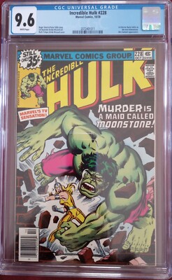 Incredible Hulk #228 CGC 9.6 1st Moonstone | eBay