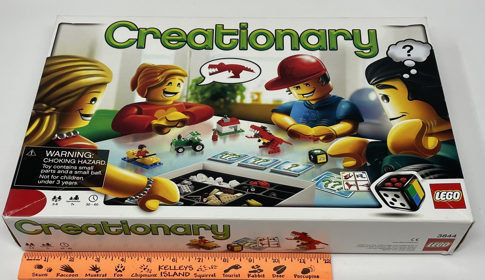 3844 Lego Creationary Game Instructions Cards Pre-owned *Missing-See ...