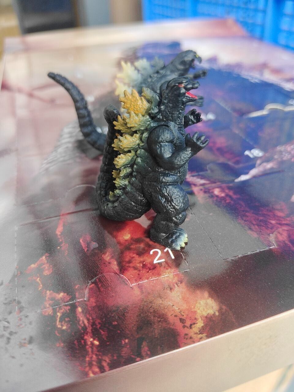 New 2024 Godzilla Advent Calendar Blind Box Action Figure Toy Christmas ...