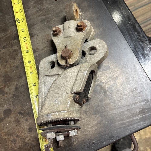 Vintage cast Aluminum Traffic Signal Light Hanger Adjustable Cable ...