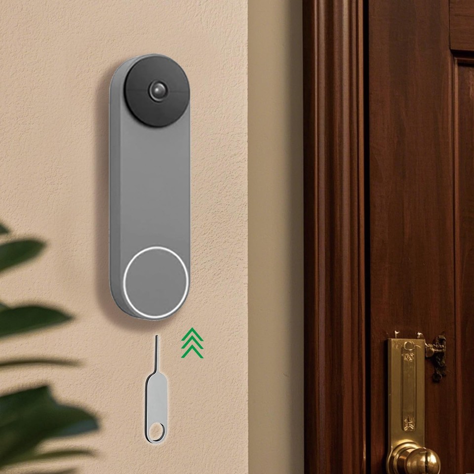 2PCS Nest Doorbell Removal Pin Key – Compatible with Nest, Eufy, Arlo ...