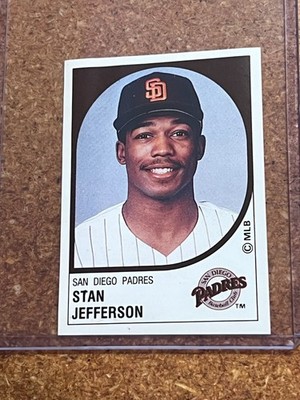 1988 Panini Baseball Stickers # 411 Stan Jefferson | eBay