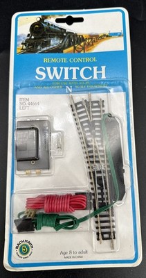 Bachmann N Gauge Track 44664 Remote Control Switch Left Track 1 pc. New ...