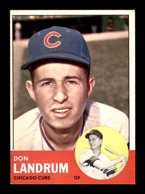 1963 Topps #113 Don Landrum | eBay