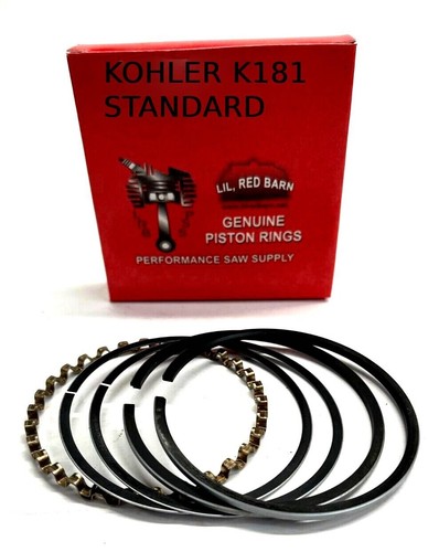 7HP 8HP STANDARD CHROME PISTON RINGS FITS KOHLER K161 K181 M8 PART ...