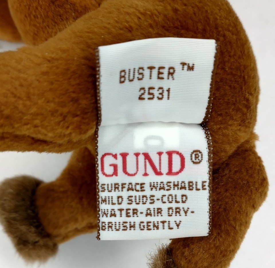 Gund Buster Plush Bull Brown Stuffed Animal Toy 8 Inches | eBay