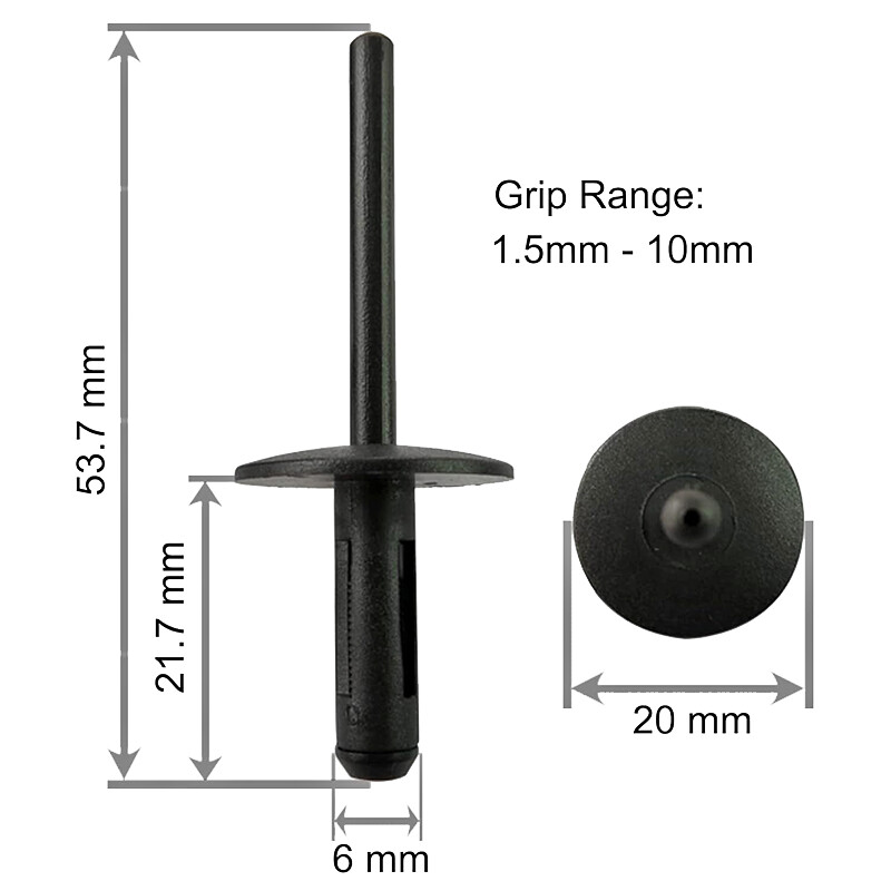 10 Fender Liner Bumper Cover Wheel Arch Trim Rivet for BMW X1 X3 X4 X5 ...