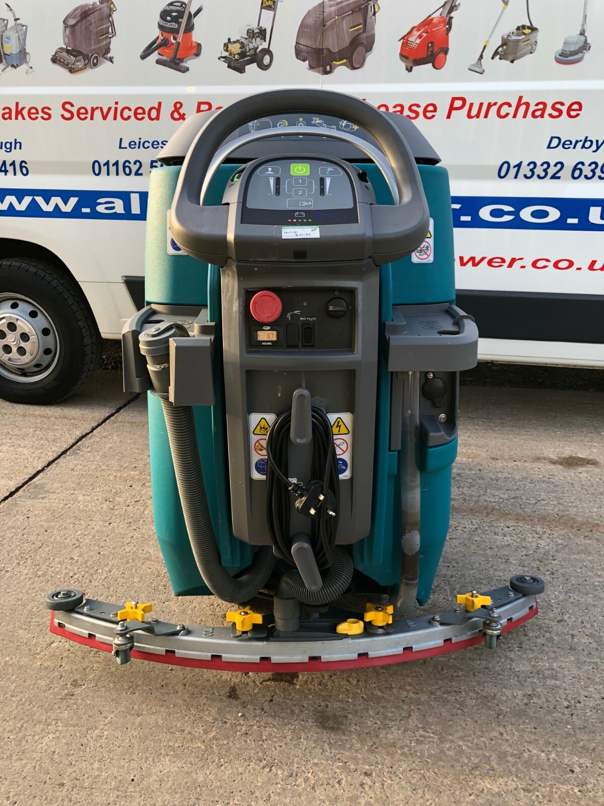 Tennant T500 Battery Pedestrian Walk Behind Floor Scrubber Dryer | eBay