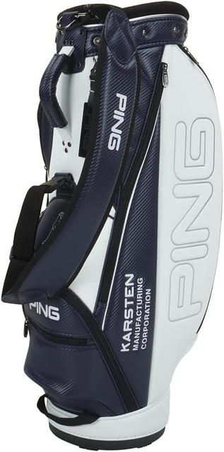 PING Golf Men's Cart Caddy Bag 9 Inch 3.5kg BICOLOR Red Black 35544-01 ...