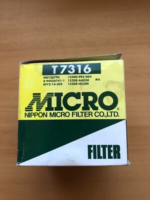 Genuine Micro Nippon micro filter T7316 U#26 | eBay Australia