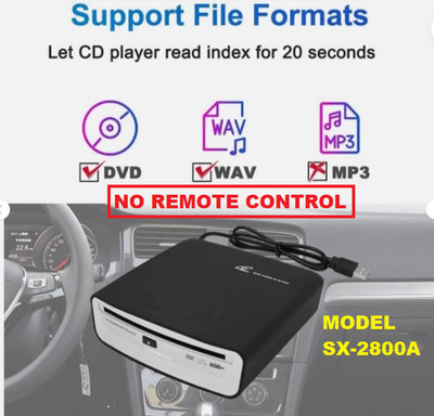 USB External Car Universal Connection Portable CD Player for Android ...