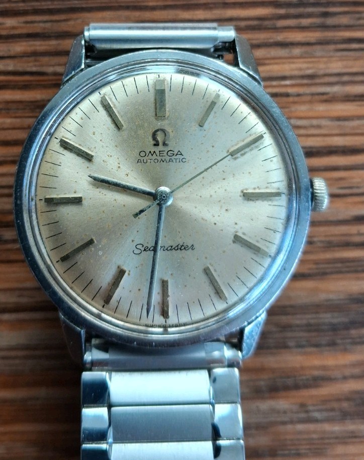Omega Seamaster Vintage Stainless Steel Round Automatic Mens Watch From ...