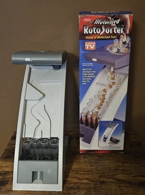 Motorized Roto Sorter Coin Sorter Machine as Seen on TV-TESTED | eBay