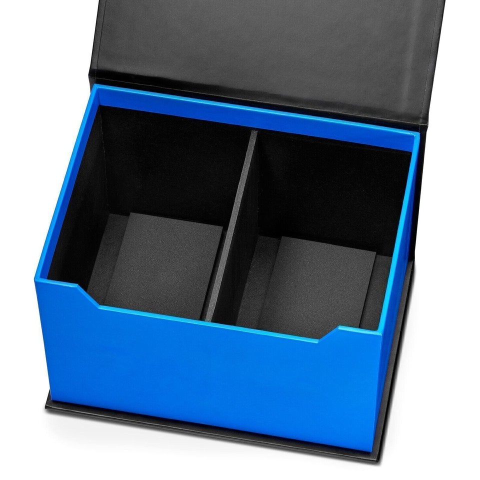 Toploader Trading Card Storage Case | 2 Row Magnetic Flip Box w ...