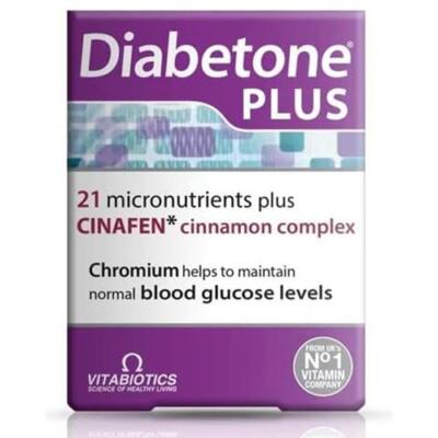 Vitabiotics Diabetone Plus - 84 Tablets | eBay UK