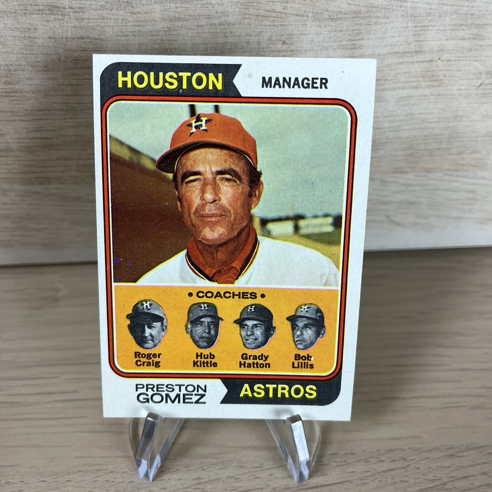 1974 Topps Baseball #31 Preston Gomez Manager | eBay